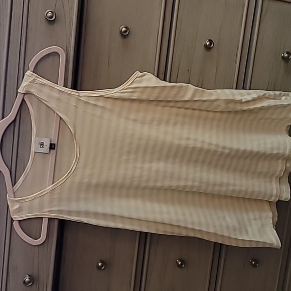 CAbi | Tops | Cabi Striped Tank Vguc Size L | Poshmark
